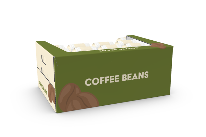 Shelf-ready packaging, simple and efficient