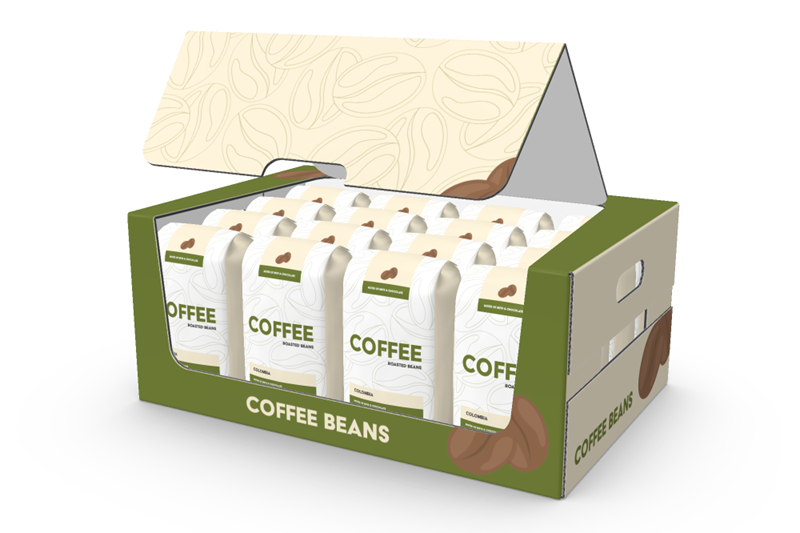 Shelf-ready packaging, simple and efficient